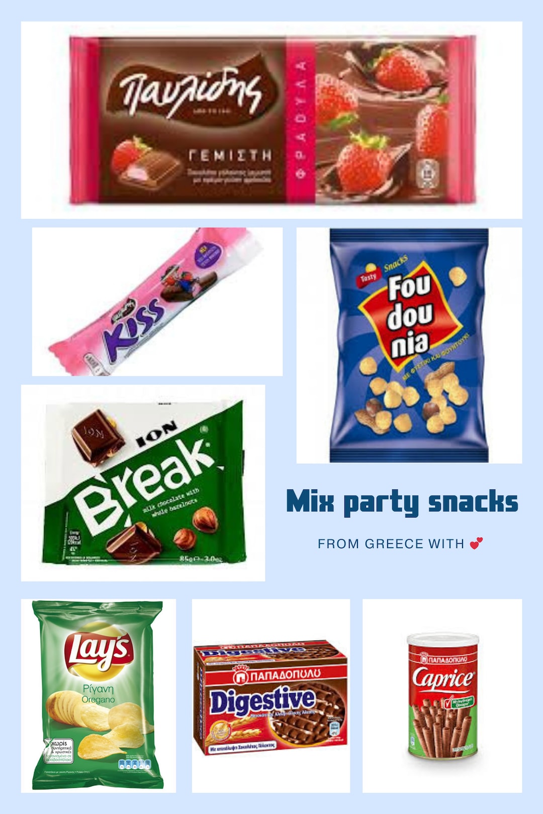 Greek Delicacies -greek Snacks Mix-party Snacks for All-delicious ...