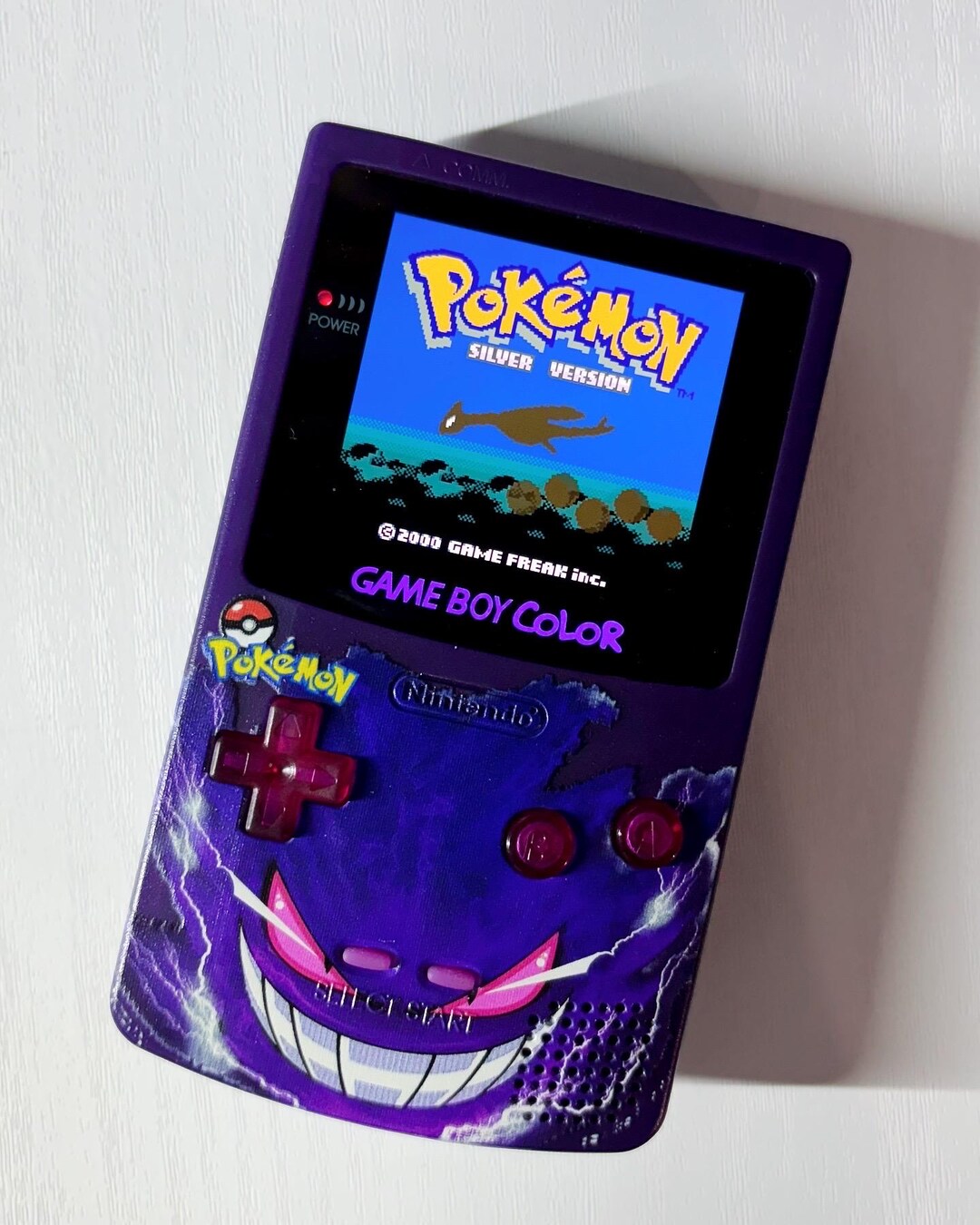 Gengar GBC With OLED Screen - Etsy
