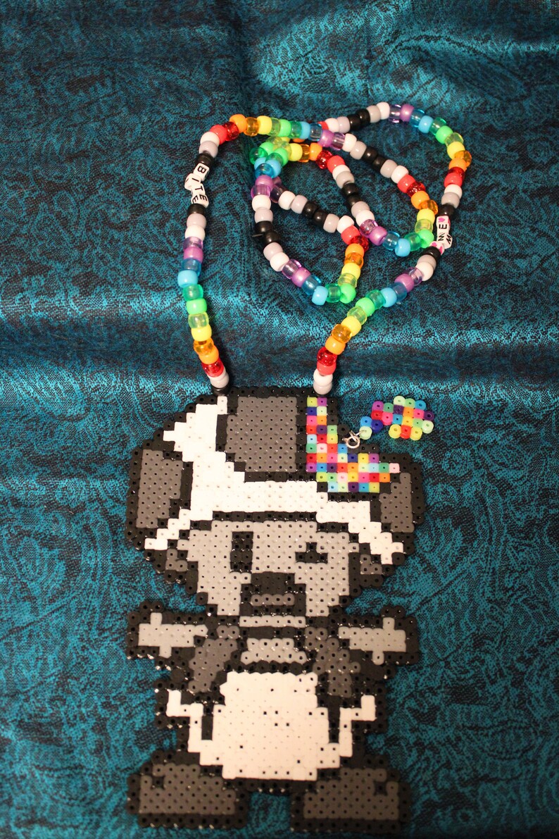 Bite Me Perler // Trippy Toad Perler // Trippy Mario Mushroom Perler - Etsy