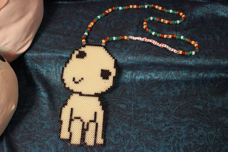 Forest Spirit Perler // Princess Mononoke Perler // Studio Ghibli ...