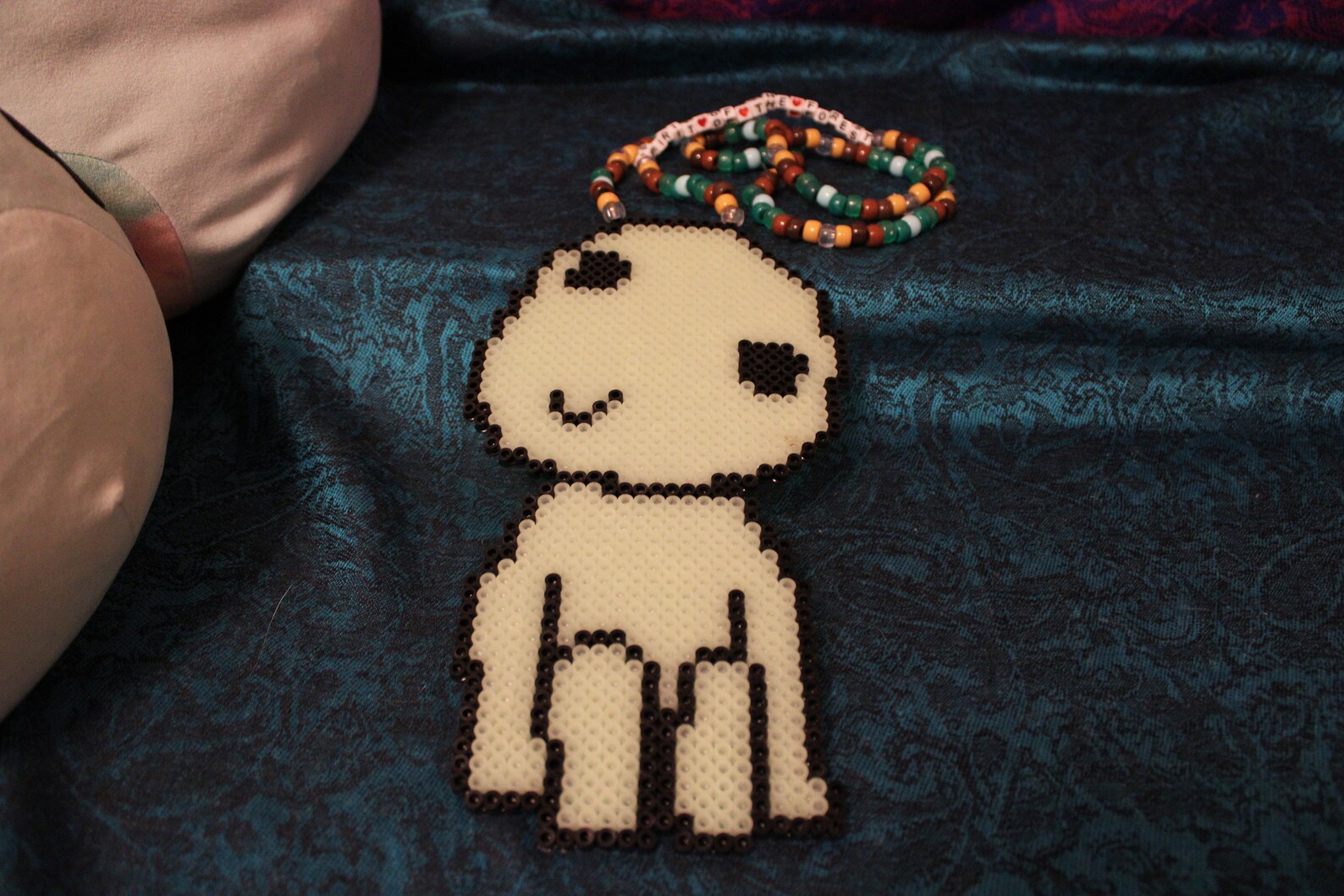 Forest Spirit Perler // Princess Mononoke Perler // Studio Ghibli ...