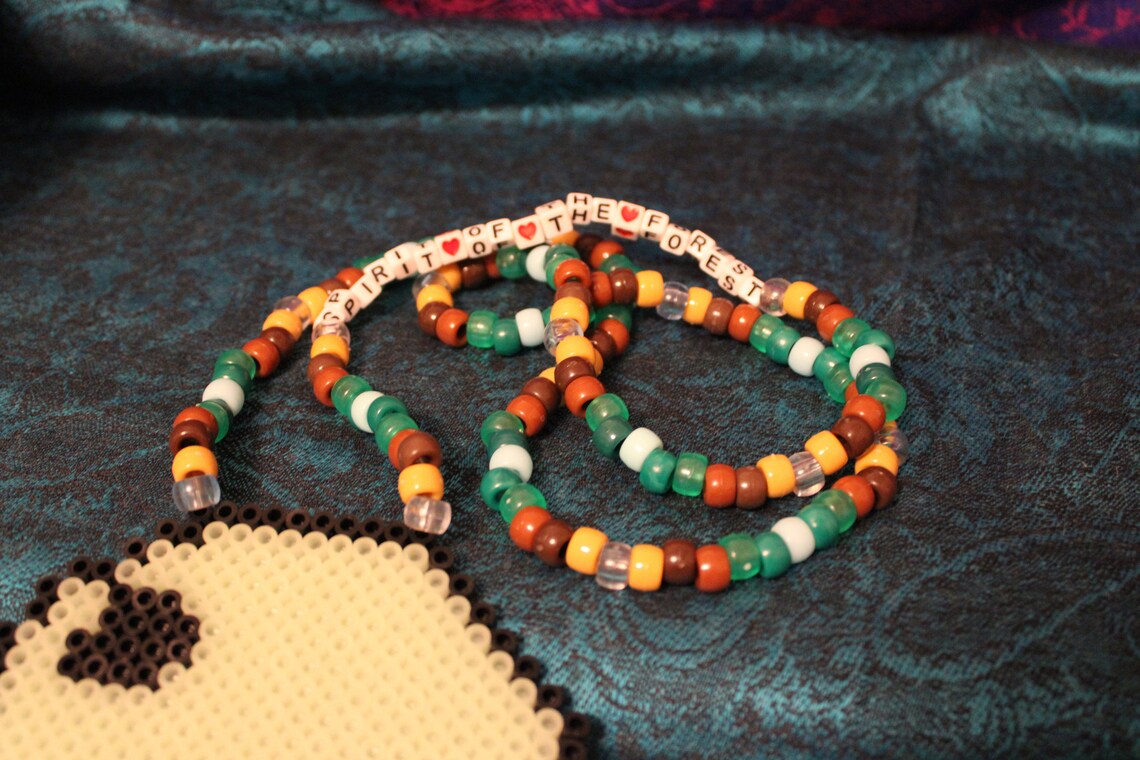 Forest Spirit Perler // Princess Mononoke Perler // Studio Ghibli ...