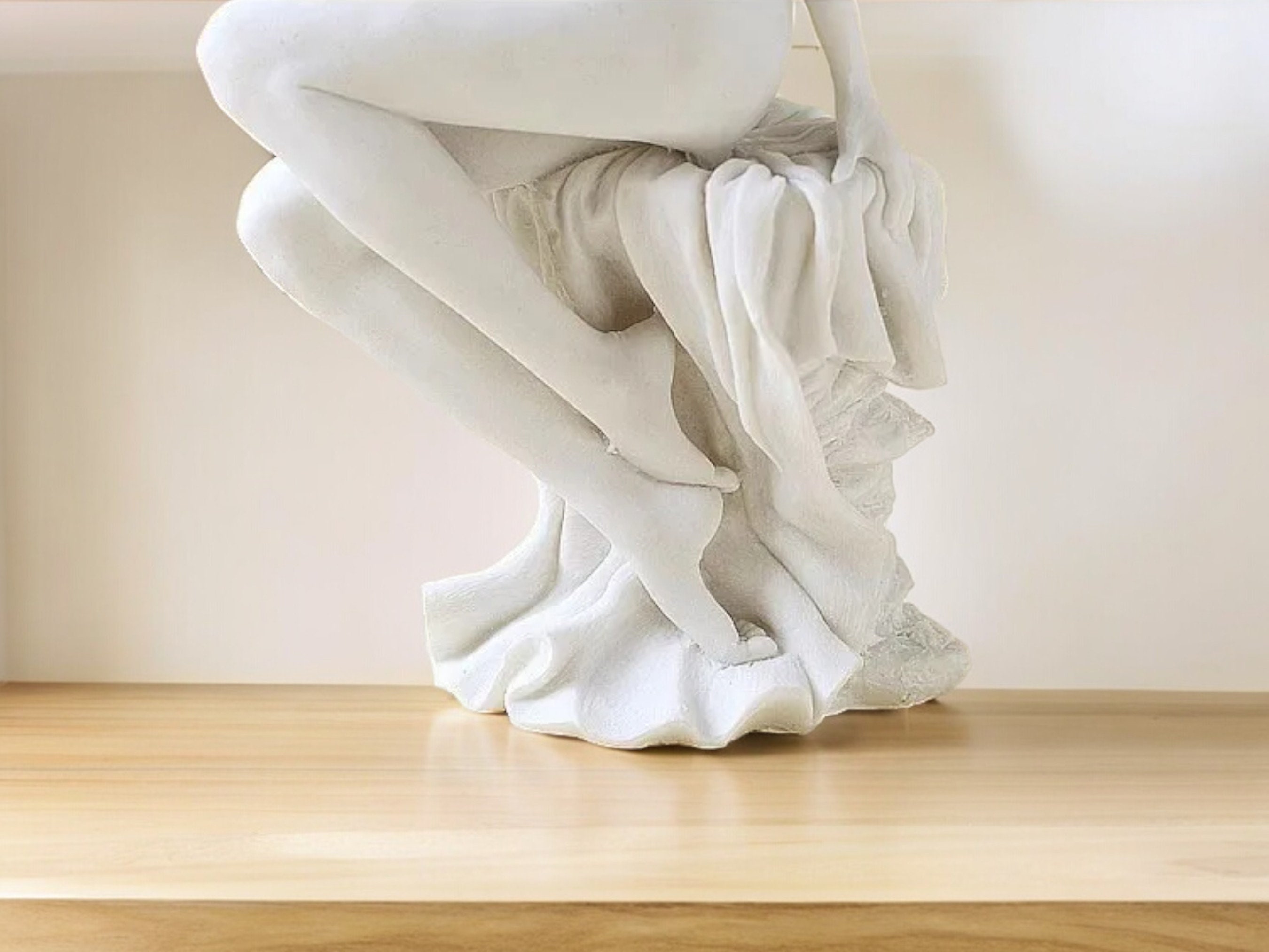 Woman Sculpture Display Home Statue Decoration Tabletop Ornament ...
