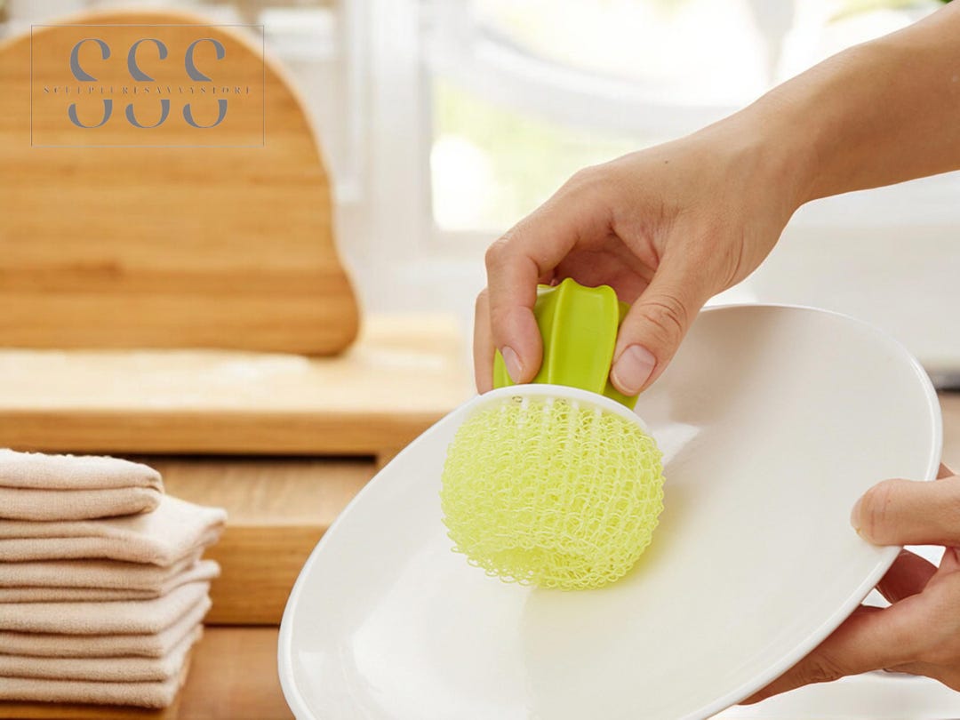 Decorative Sponge Display | Kitchen Cleaning Accessory | Washing Brush ...
