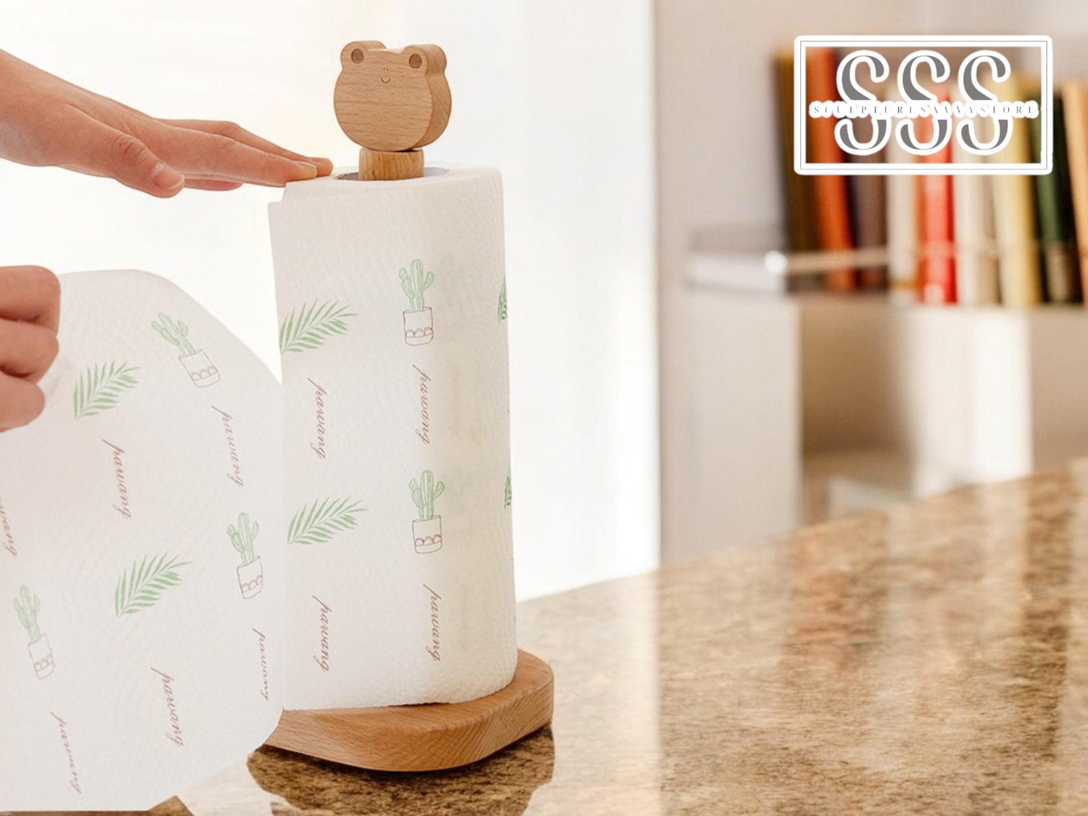 Wooden Roll Paper Racks | Table Top Accessories | Living Room ...