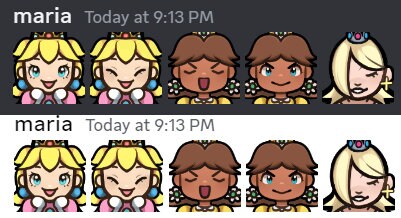 P2U Princesses Emote Set for Discord or Twitch - Etsy