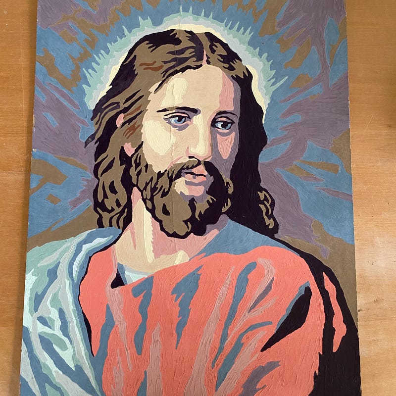 70s Paint by Number - Etsy