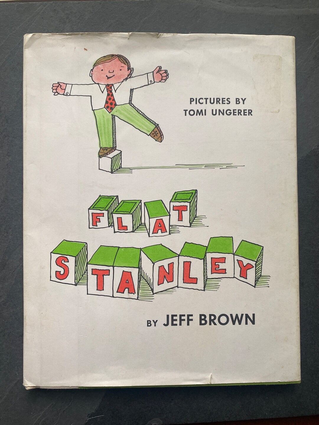 First Edition Flat Stanley Book With Dust Cover ISBN 0-06-020680-2 - Etsy