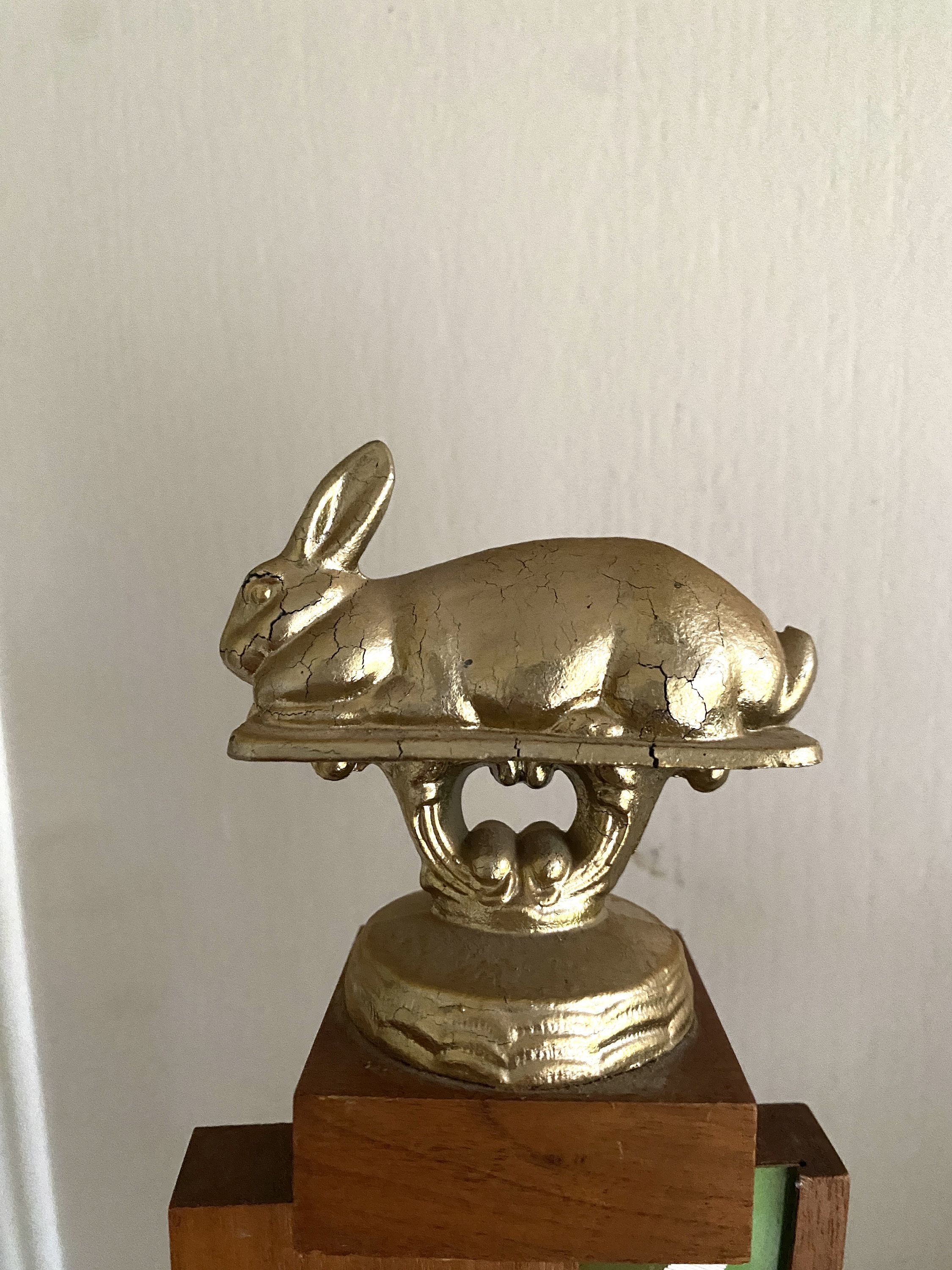 Set of 3 Mid Century Modern Rabbit Trophies / Mid Century Home Decor ...