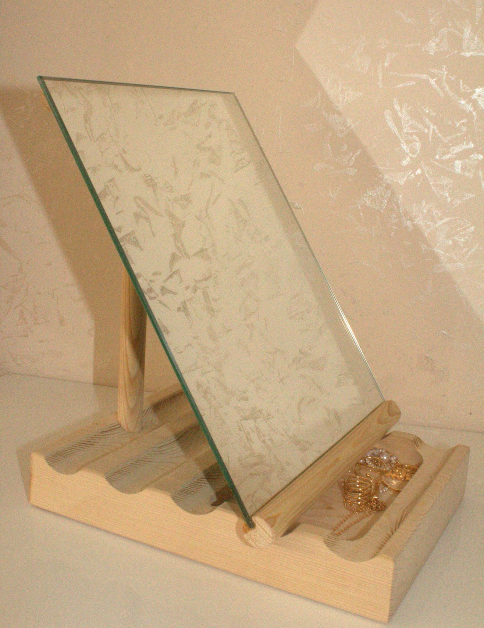 Asymmetrical Makeup Mirror Shaped Vanity Mirror Mirror Minimalist Gift ...