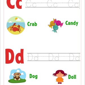 My First ABC Book in English - Etsy