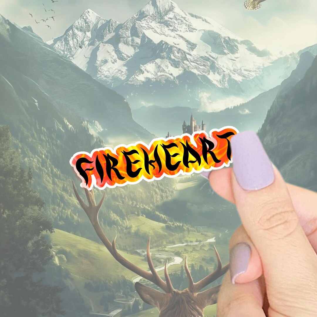 Tog Fireheart Sticker - Etsy