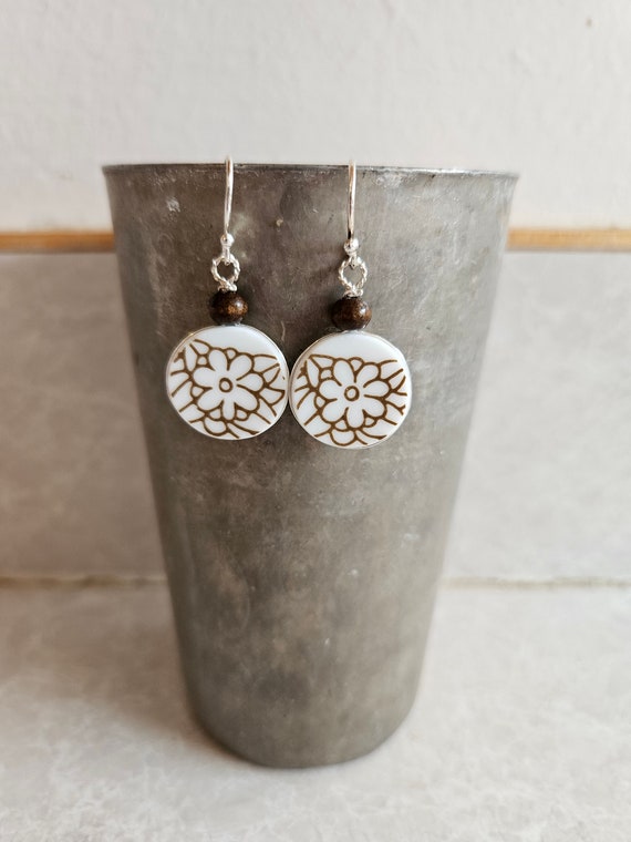 Corelle earrings Butterfly Gold vintage Corelle Golde… - Gem