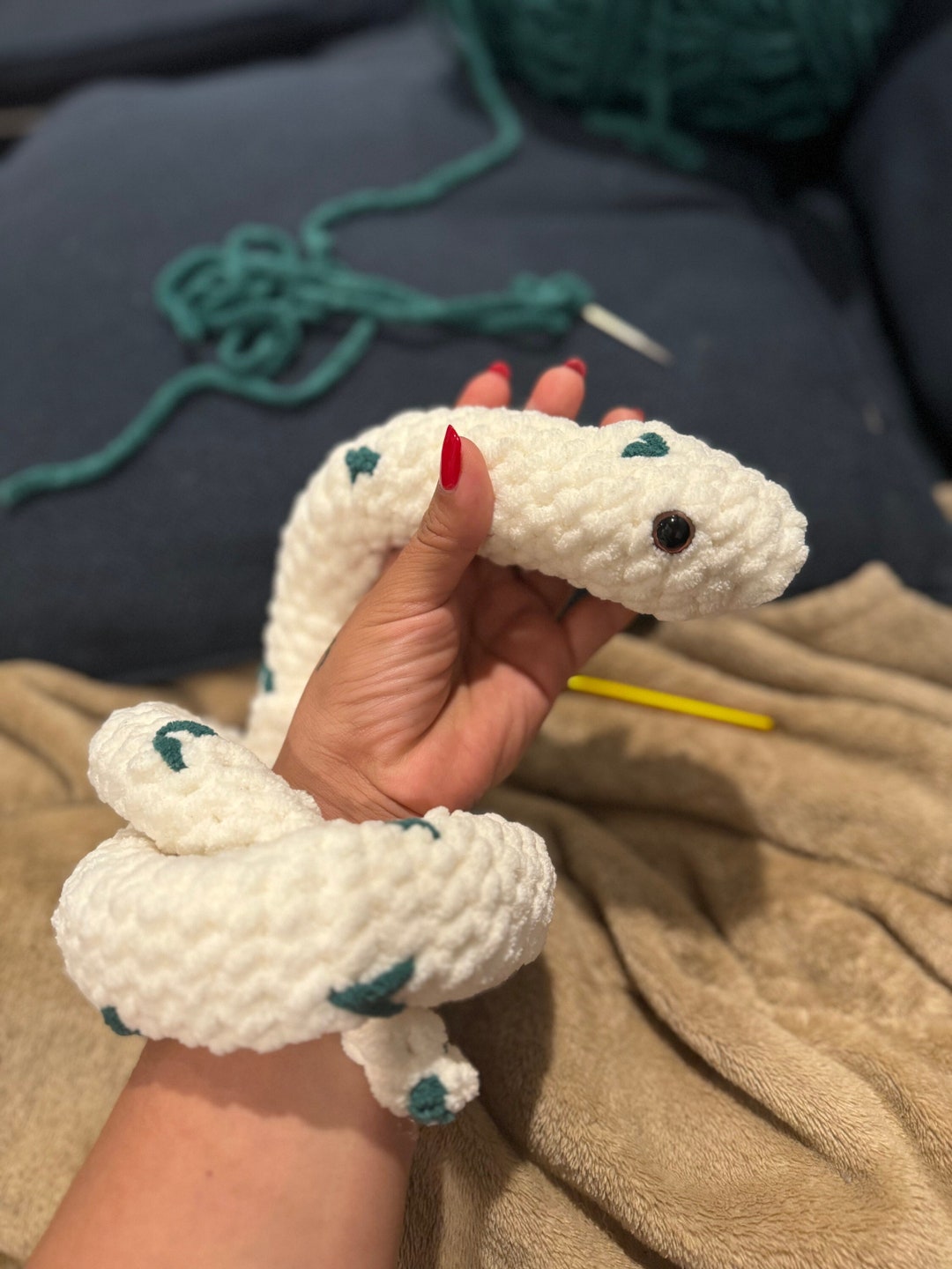 Crochet Snake| Handmade Snake | Snake Plush - Etsy