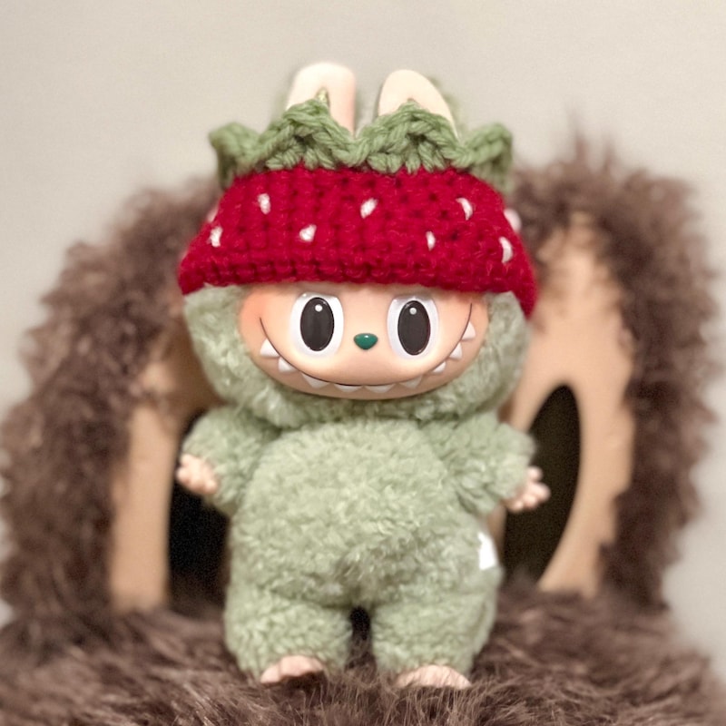 Labubu Strawberry - Etsy