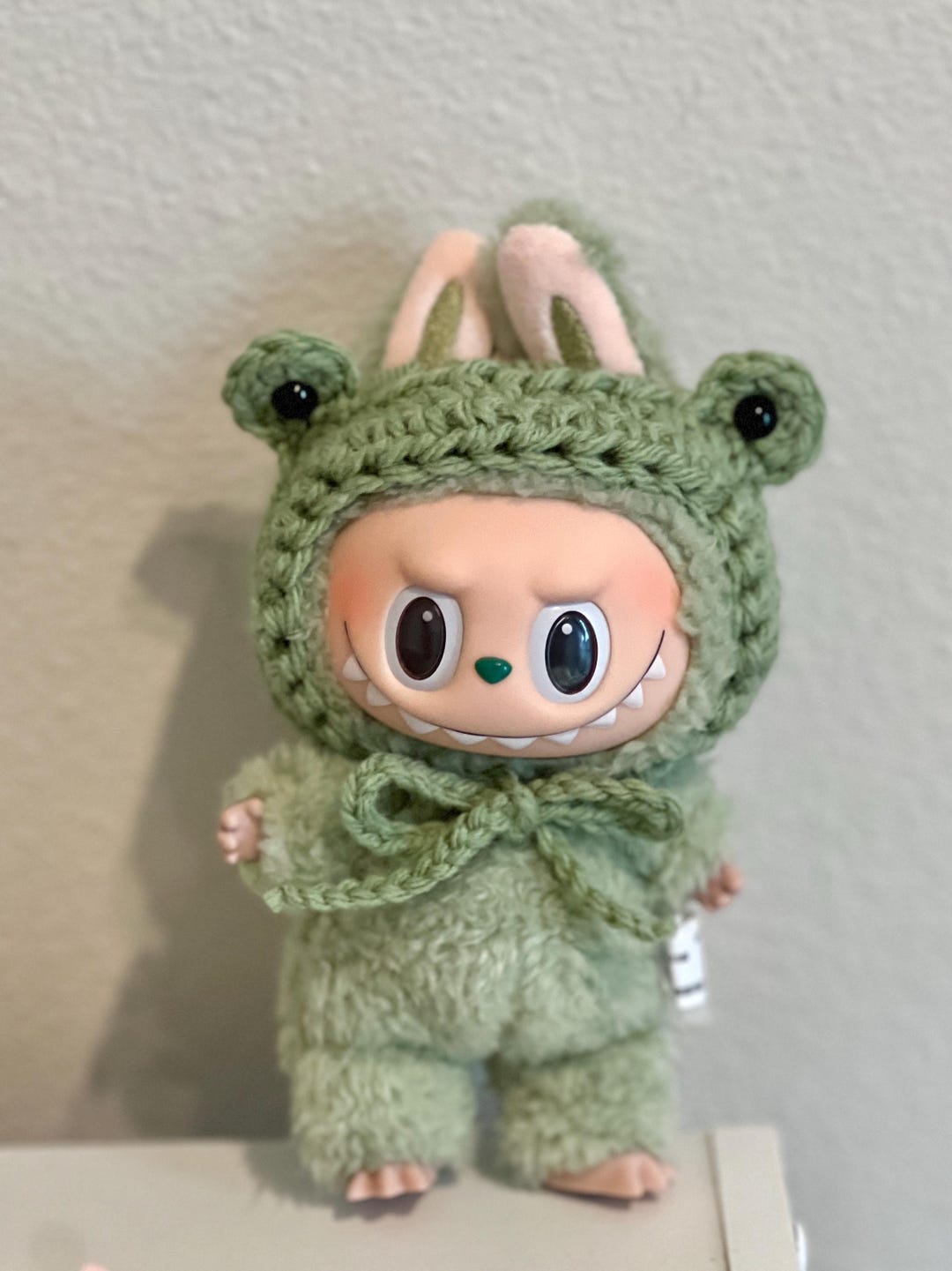 Crochet Frog Labubu Hat Accessory Clothing - Etsy