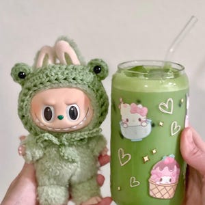 Crochet Frog Labubu Hat Accessory Clothing - Etsy