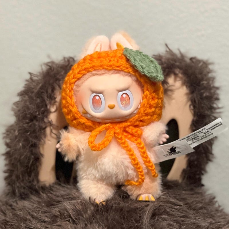 Labubu Orange - Etsy