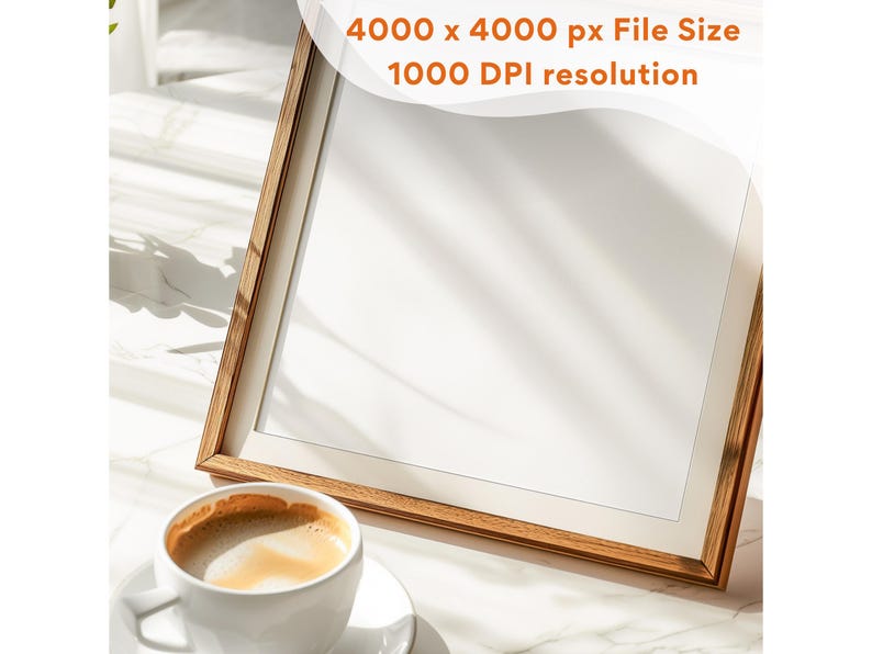 1x1 Ratio Frame Mockup With Person Square Frame Mockup PSD Template for ...