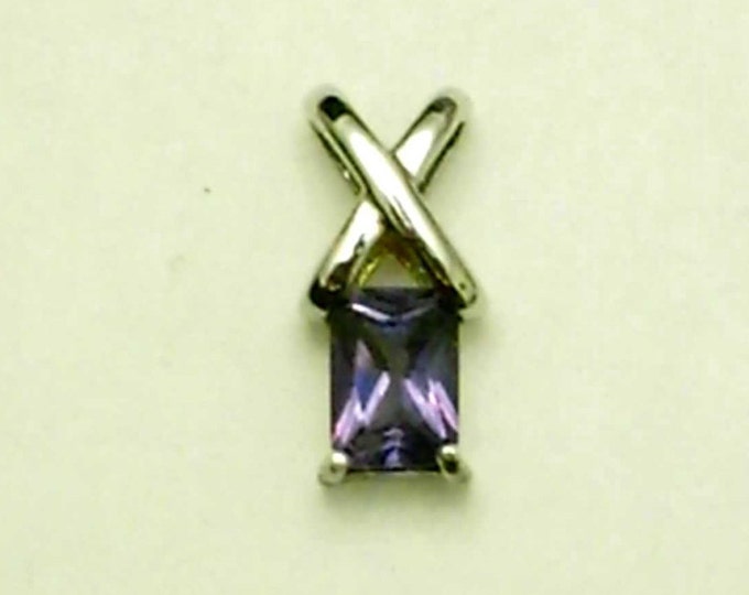 7x5mm Lab Created Alexandrite Gemstone in 925 Sterling Silver - Etsy