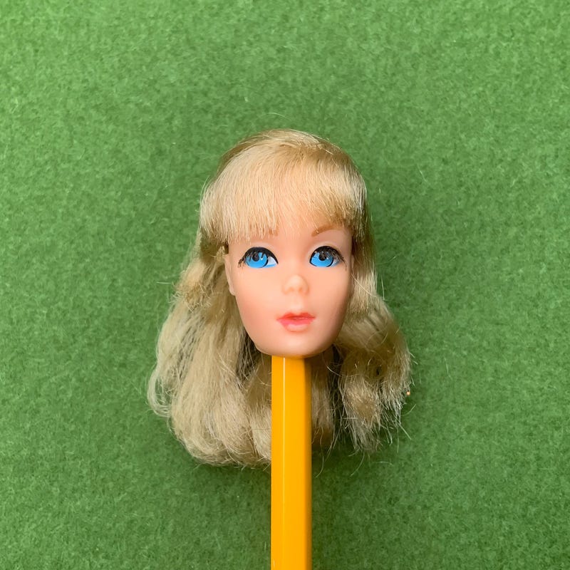 Barbie Doll Head - Etsy