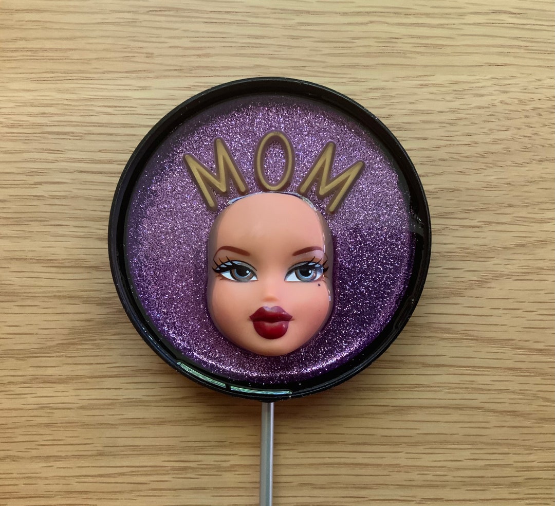 Upcycled Doll Stick Crowned MOM Bratz Art Assemblage - Etsy