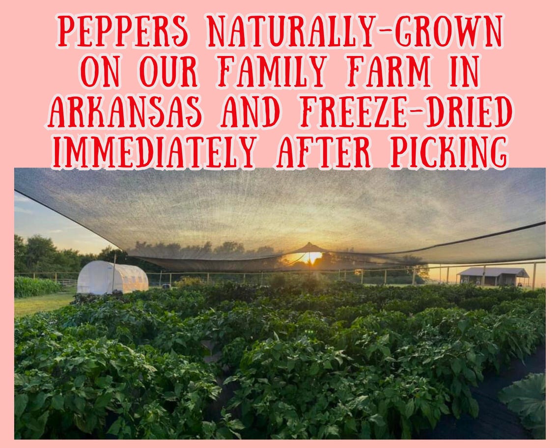 Freeze Dried Ghost Pepper Powder Freeze Dried Peppers for Sauces and ...