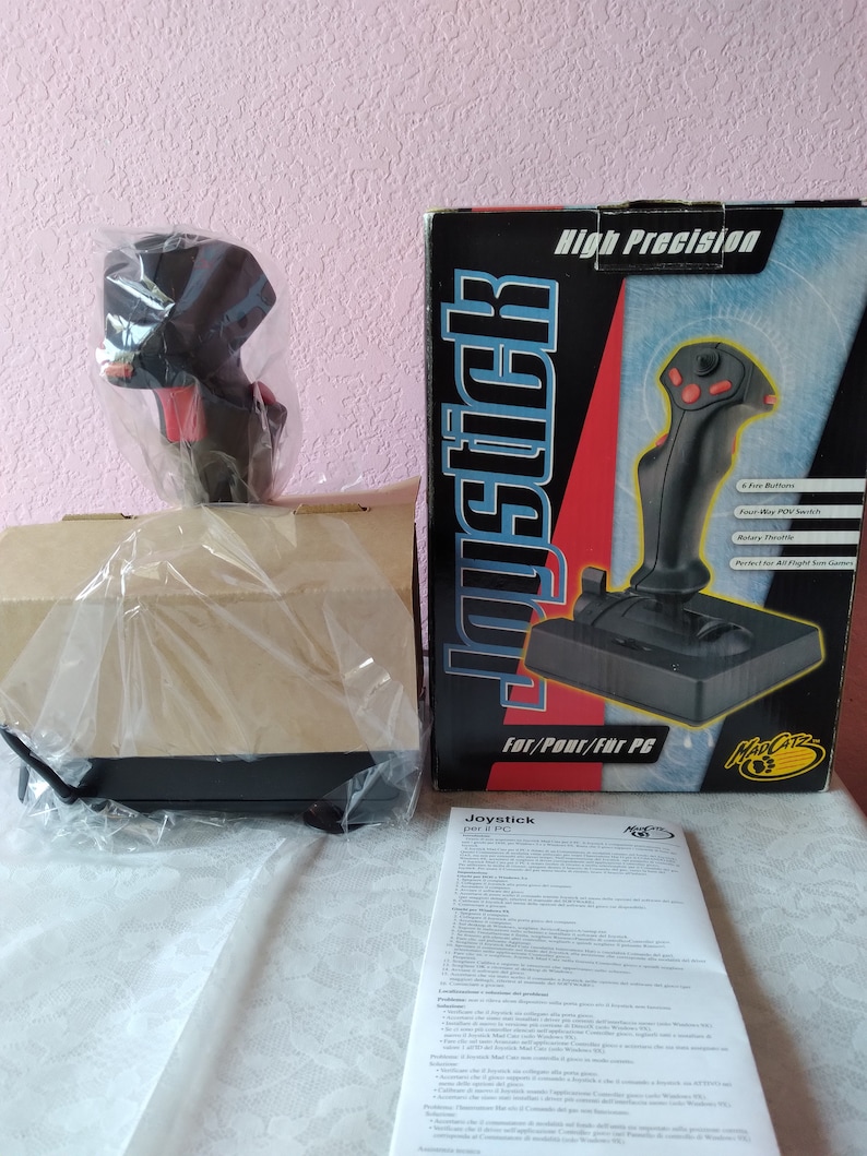 Mad Catz Logitech Precision Wingman Joystick for PC Driver V1.0 With ...