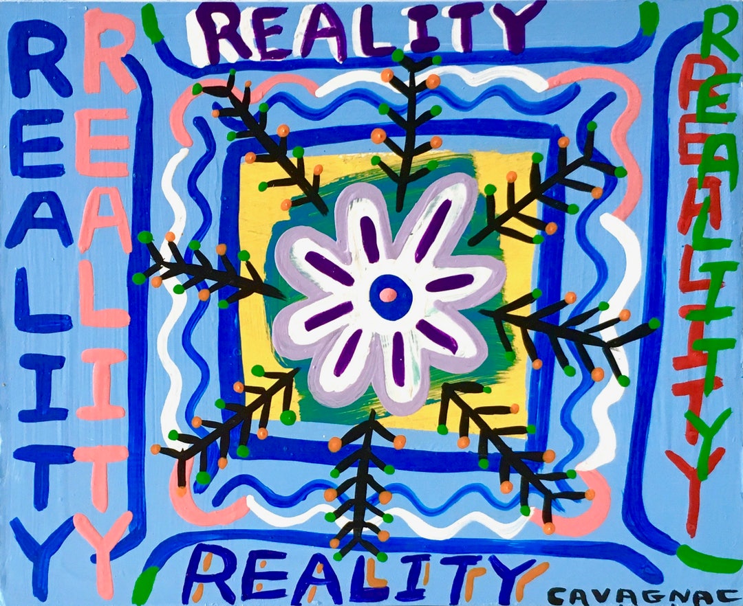 You're Surrounded / Original Painting / Reality All Over the Place ...