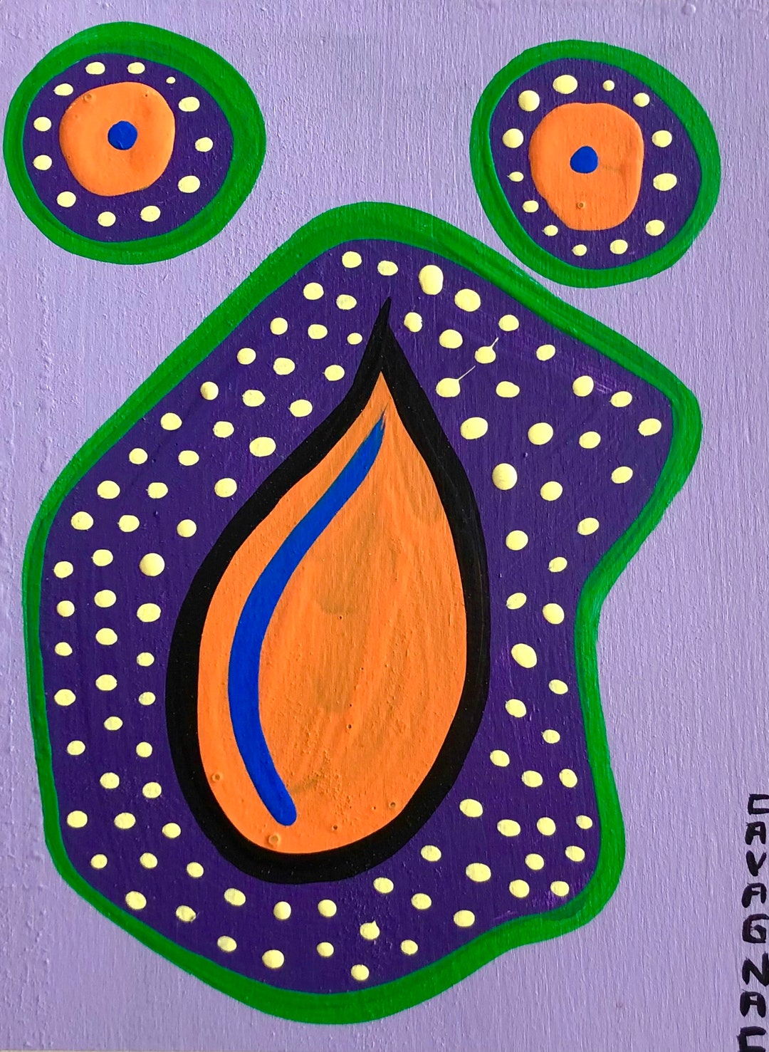 Goofy Goof / Original Painting / Unique Cheap Affordable Spotted and ...