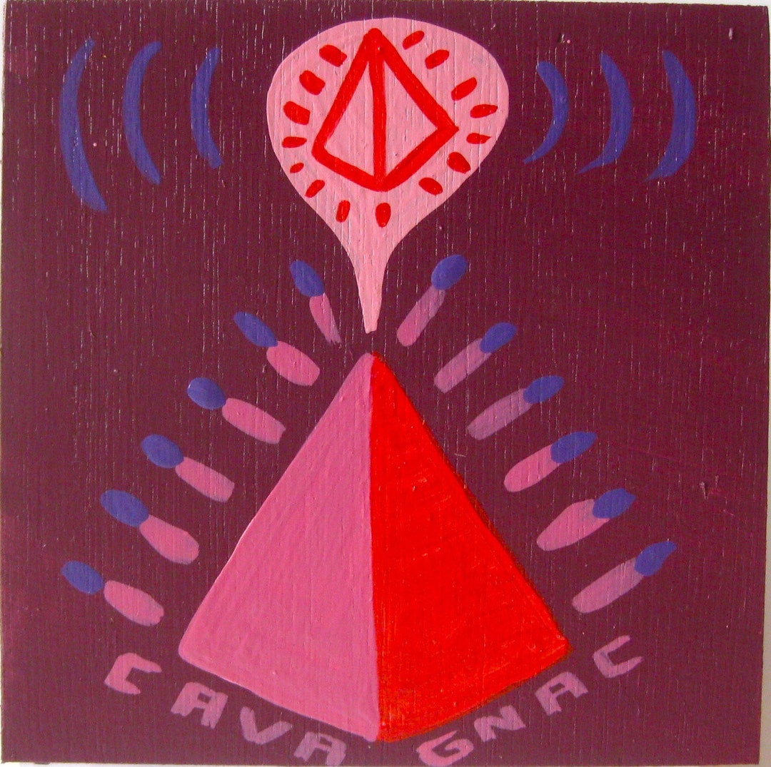Egomaniacal Monument / Original Painting / Three Sides to Every Story ...