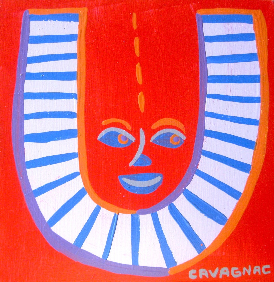 Unassuming U / Original Painting / Face It U Love It / 4683 - Etsy