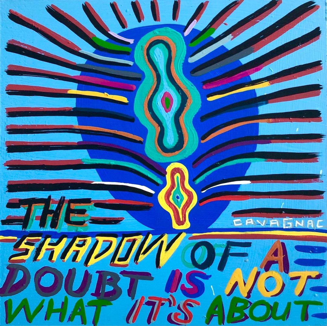 Original Painting: A Message From Beyond - Ready to Hang - Etsy