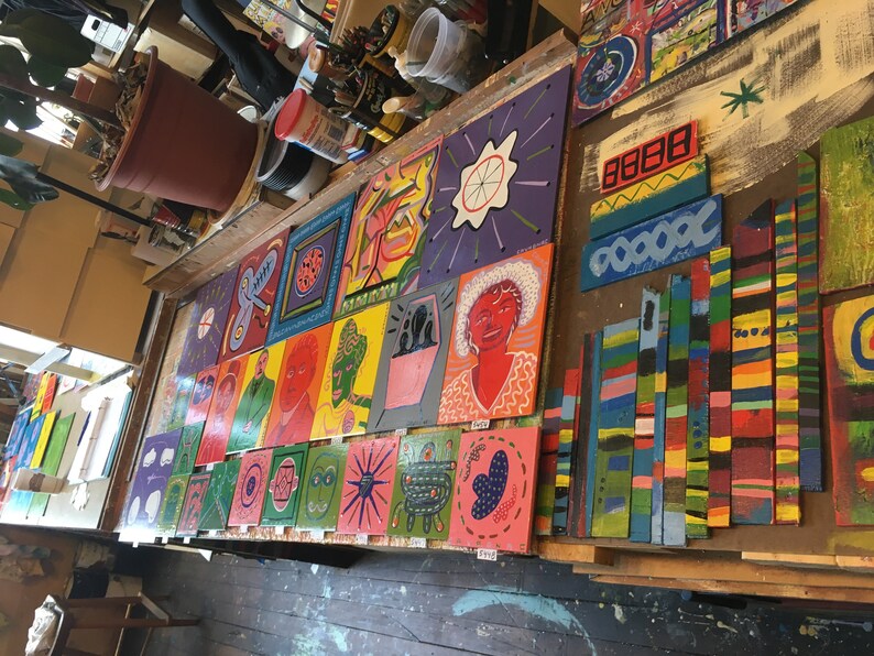 Anna Laughlin / Original Painting / Portrait of the Actress / | Etsy