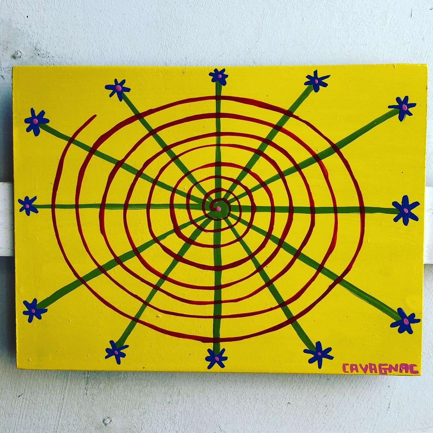 Hypno - Sis / Original Painting / Round and Round / 6081 - Etsy