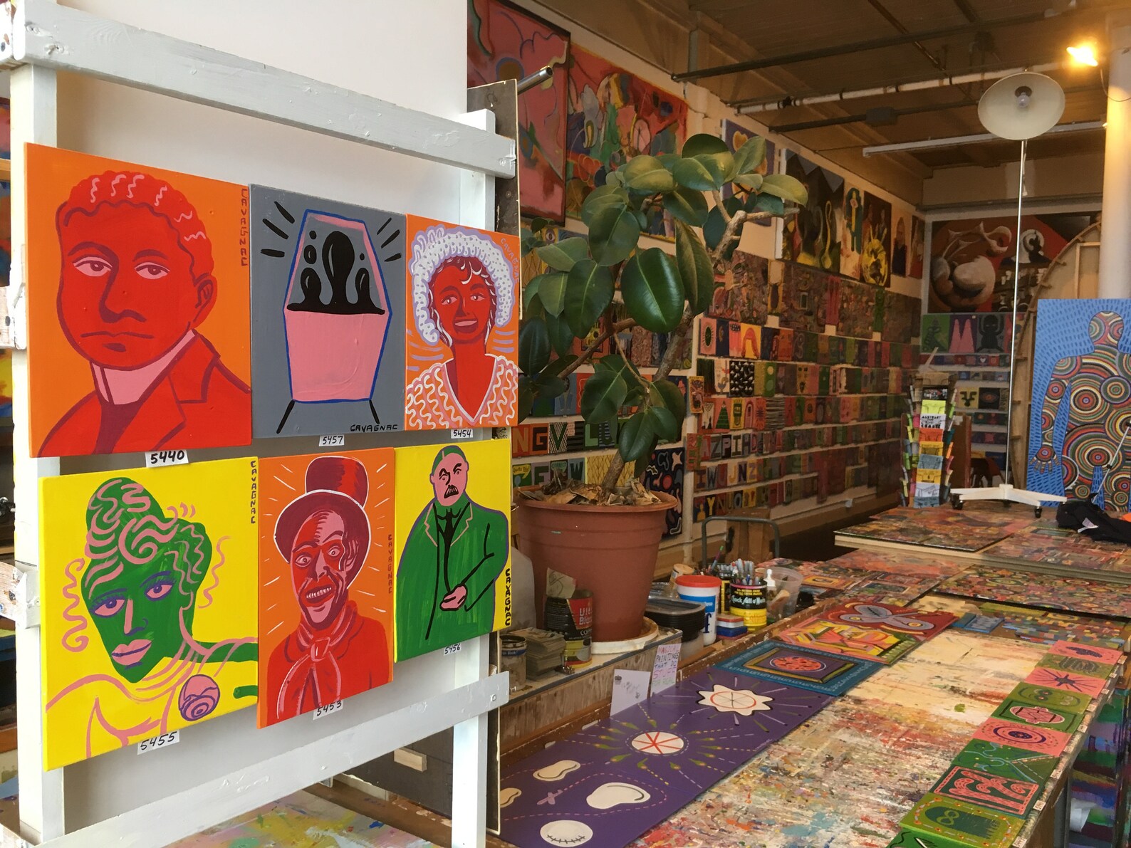 Anna Laughlin / Original Painting / Portrait of the Actress / | Etsy