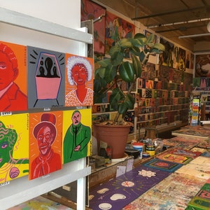 Anna Laughlin / Original Painting / Portrait of the Actress / - Etsy