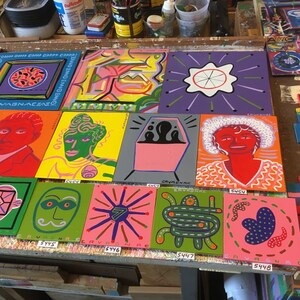 Anna Laughlin / Original Painting / Portrait of the Actress / - Etsy