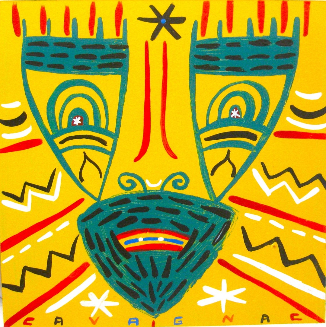 Polite Starer / Original Painting / Here's Lookin' at You but Not in a ...