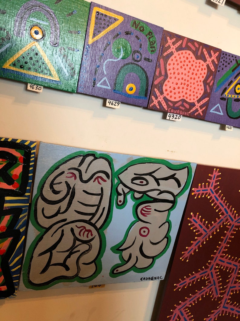 ALASKA / Original Painting / Abstract / Number 100 / It's - Etsy