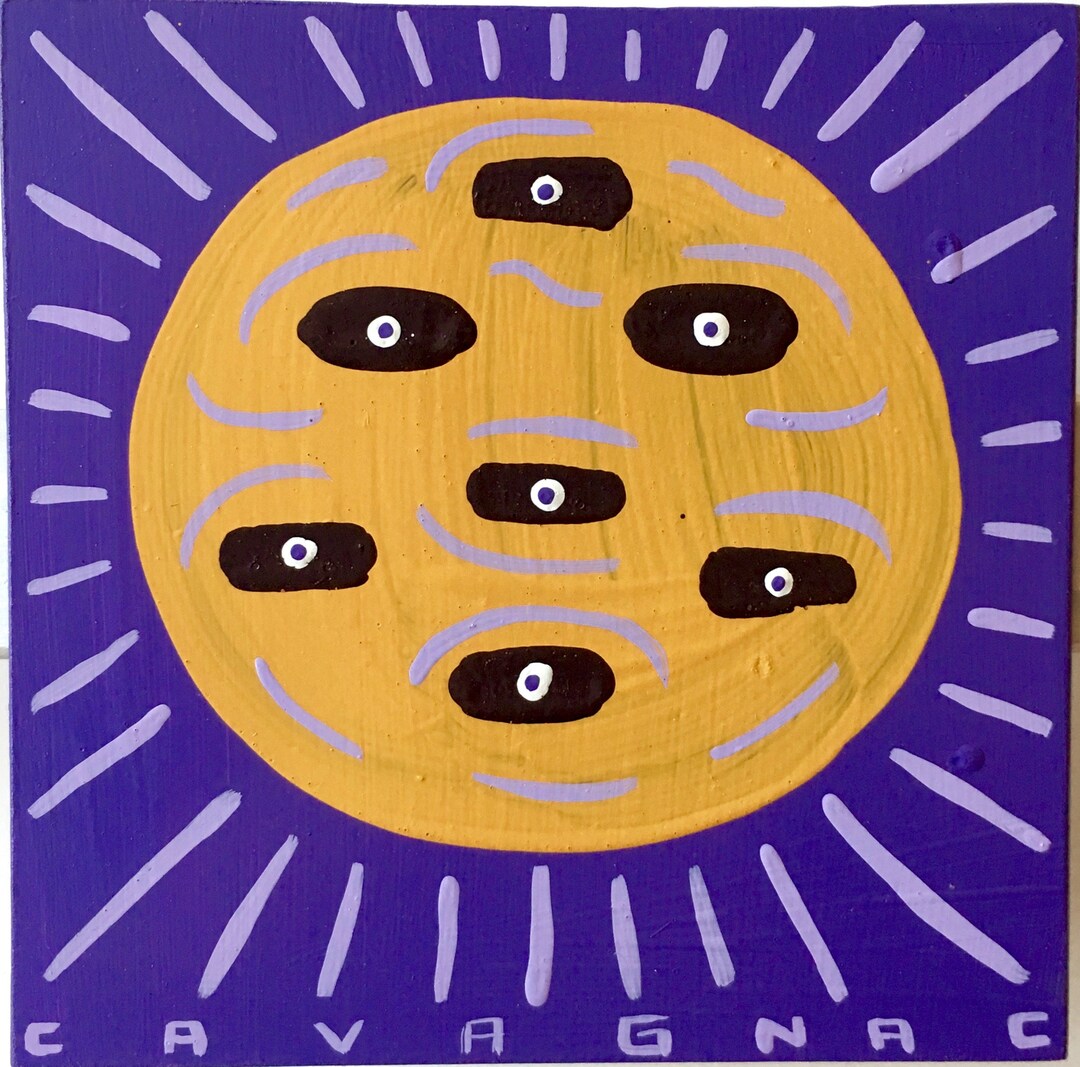 Chippy the Cookie of 1,000 Expressions / Original Painting / Baked Good ...