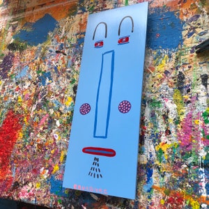 You Can't Beat A Beatnik / Original Painting / 2288 / Red Eyes and a ...