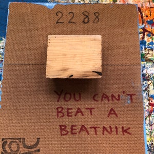 You Can't Beat A Beatnik / Original Painting / 2288 / Red Eyes and a ...