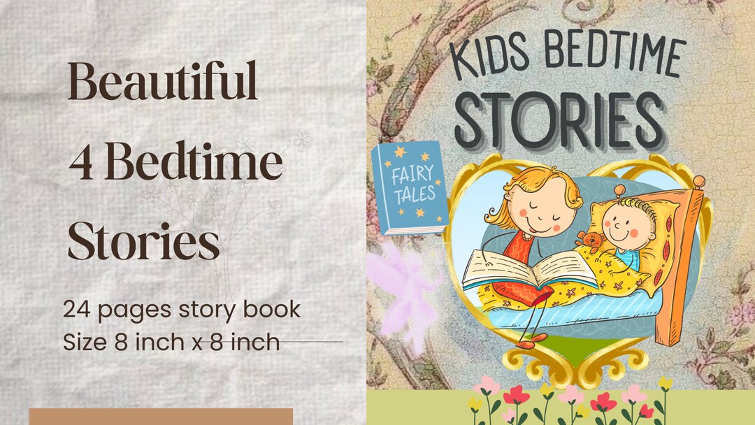 Kids Bedtime Stories - Etsy