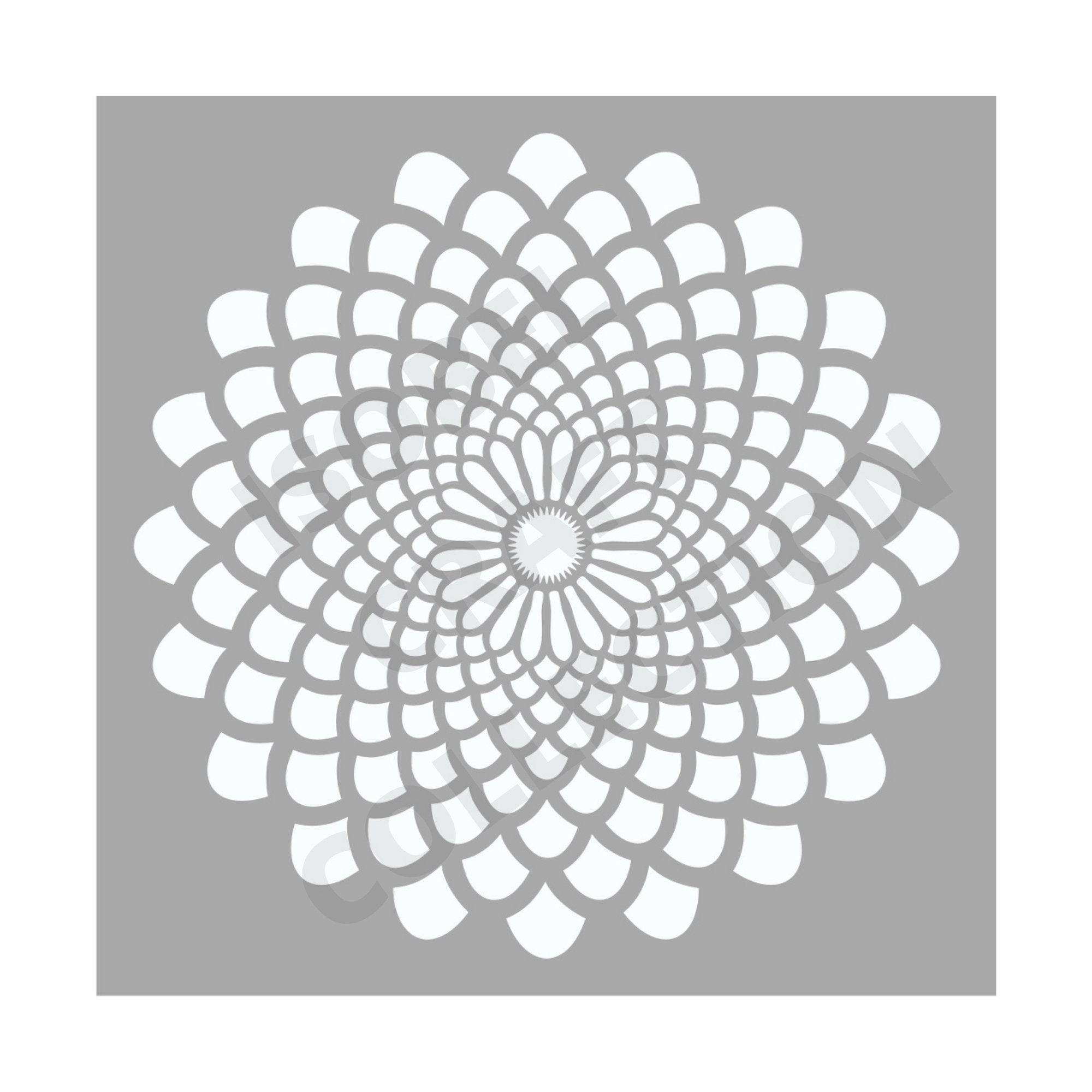 STENCIL quality flexible wall decor stencil Home Decor Reusable 250 ...