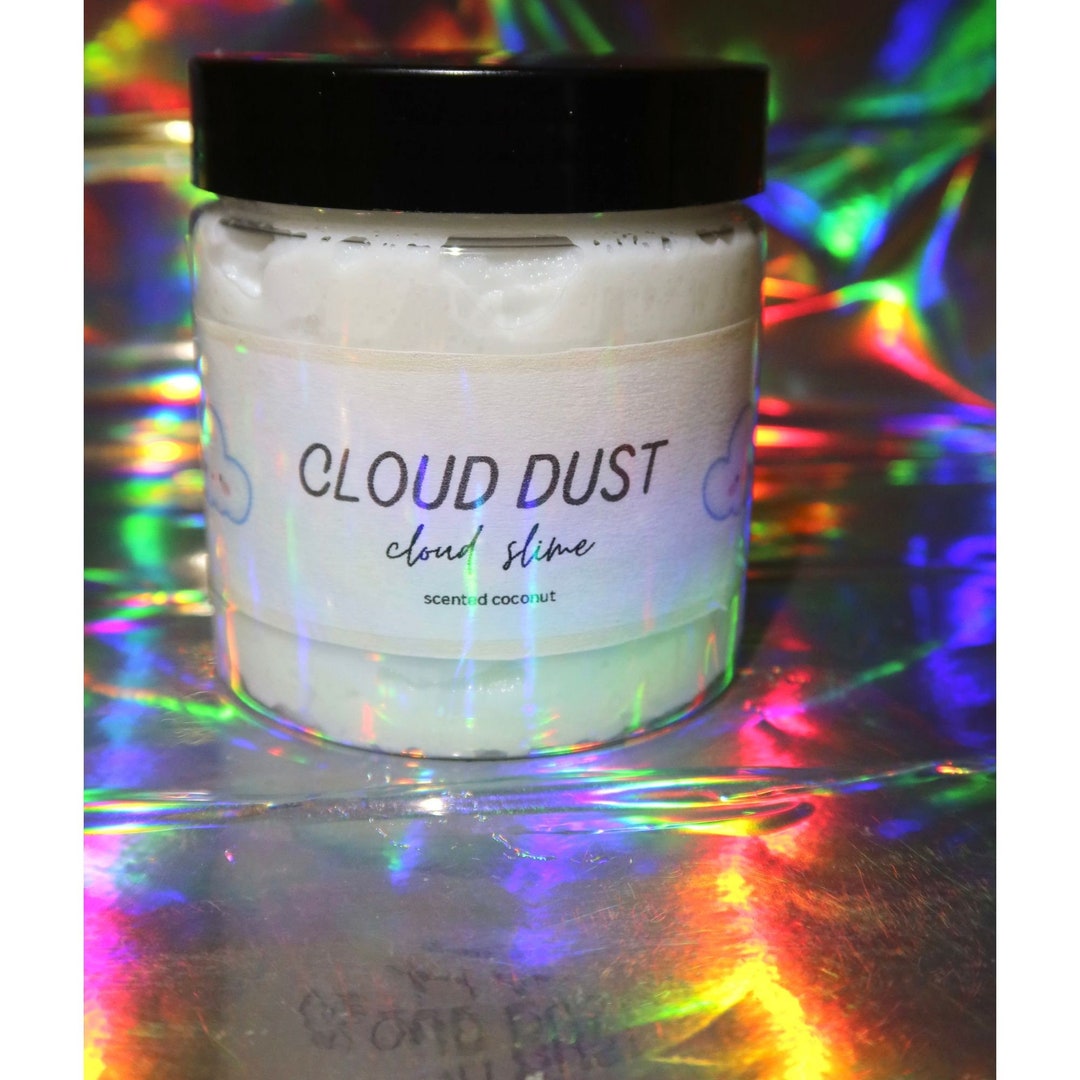 Cloud Dust Slime, Cloud Slime, Scented Slime, Fluffy Slime, White Slime ...