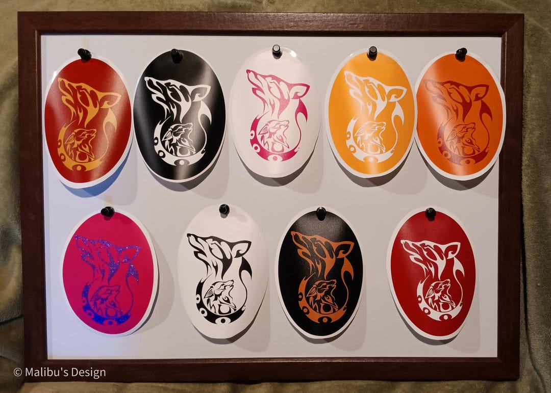 Wolf Pack Spirit Layered Vinyl Sticker - Etsy