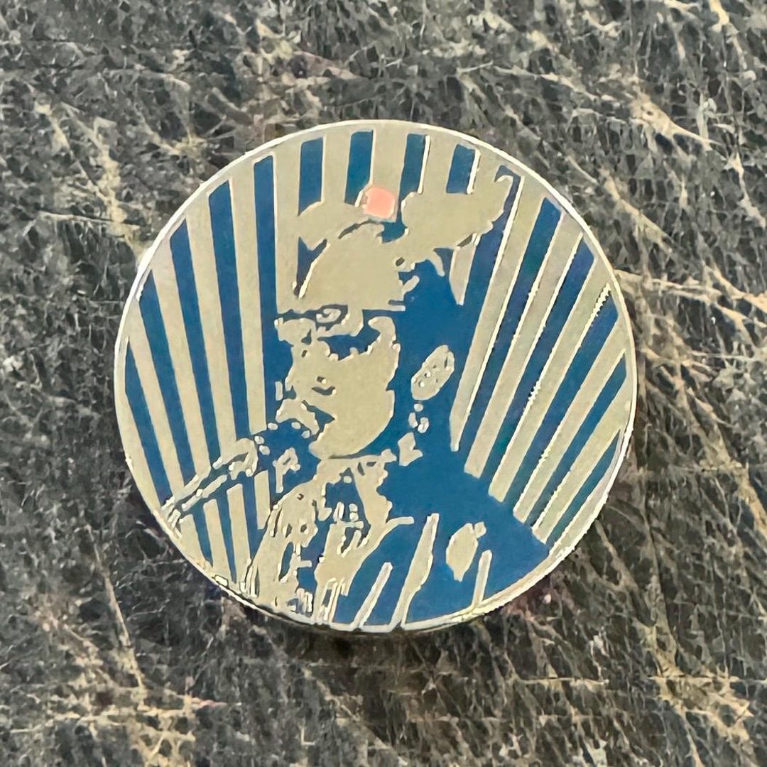 THE SPACE LADY Enamel Pin - Etsy