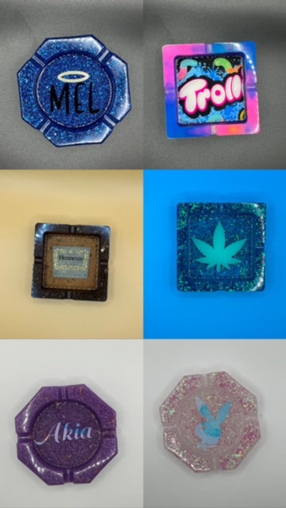 Custom Hand Made Ashtrays - Etsy