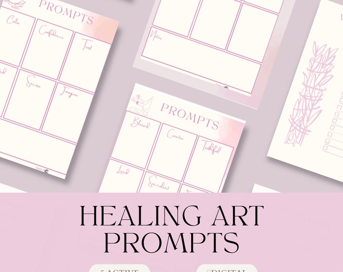 Healing Art Prompts * Art Prompts * Mindful Art Prompts * Art Prompts ...